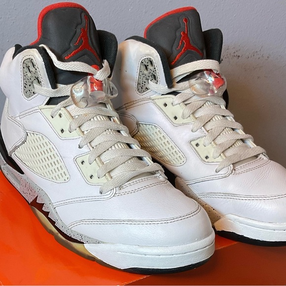 Jordan | Shoes | Air Jordan 5 Retro White Cement | Poshmark